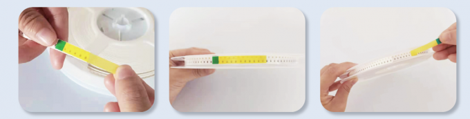 SMT Carrier Tape Reel Packaging ESD Sealing Label PET Material