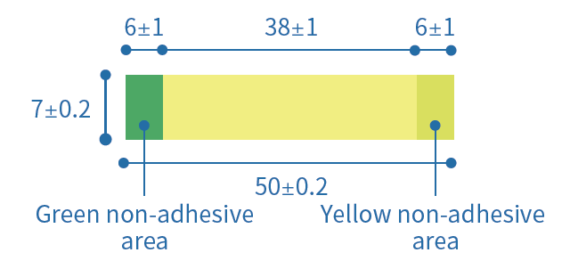 SMT Carrier Tape Reel Packaging ESD Sealing Label PET Material
